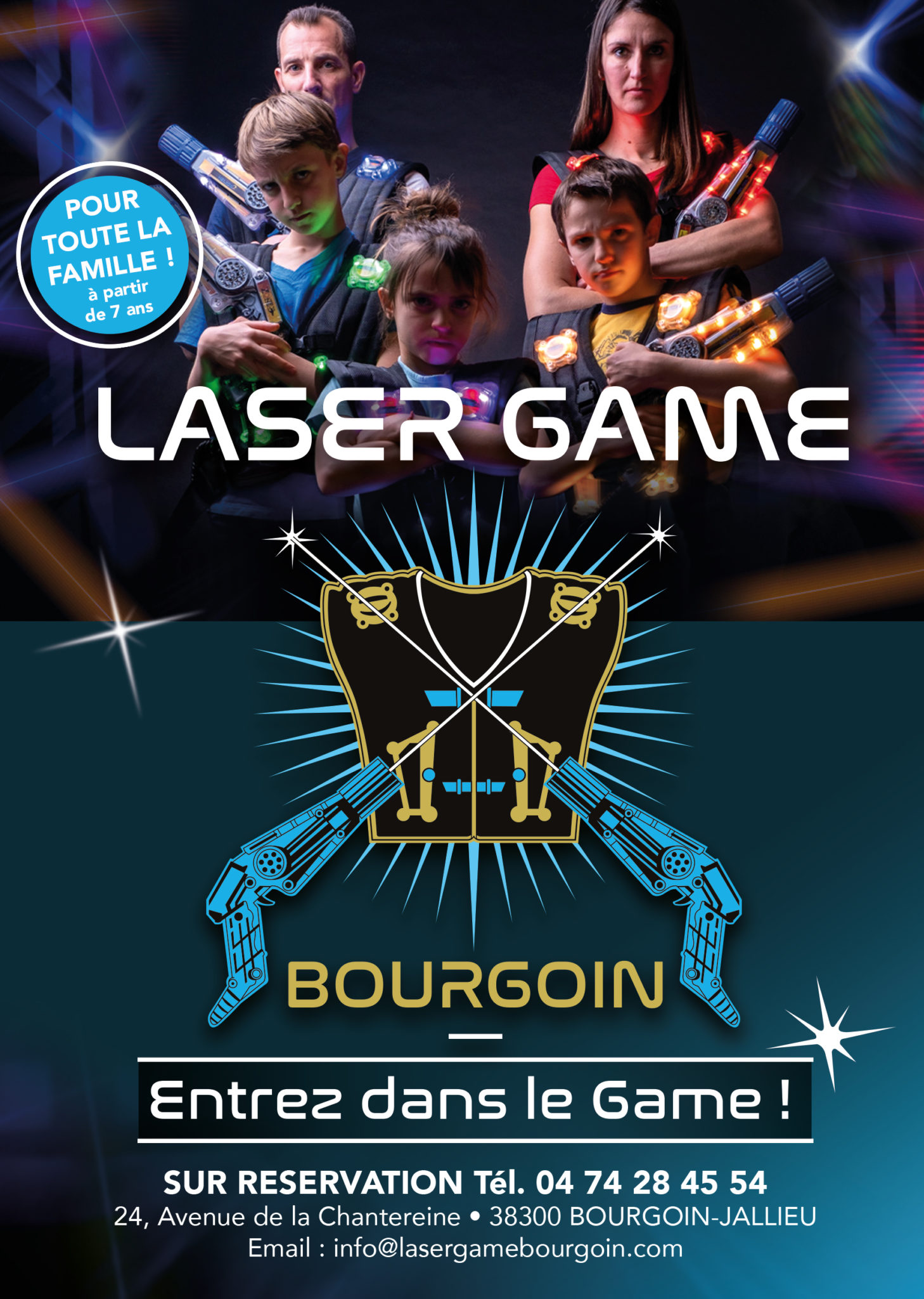 Laser Game Bourgoin-Jallieu - Entrez dans le game